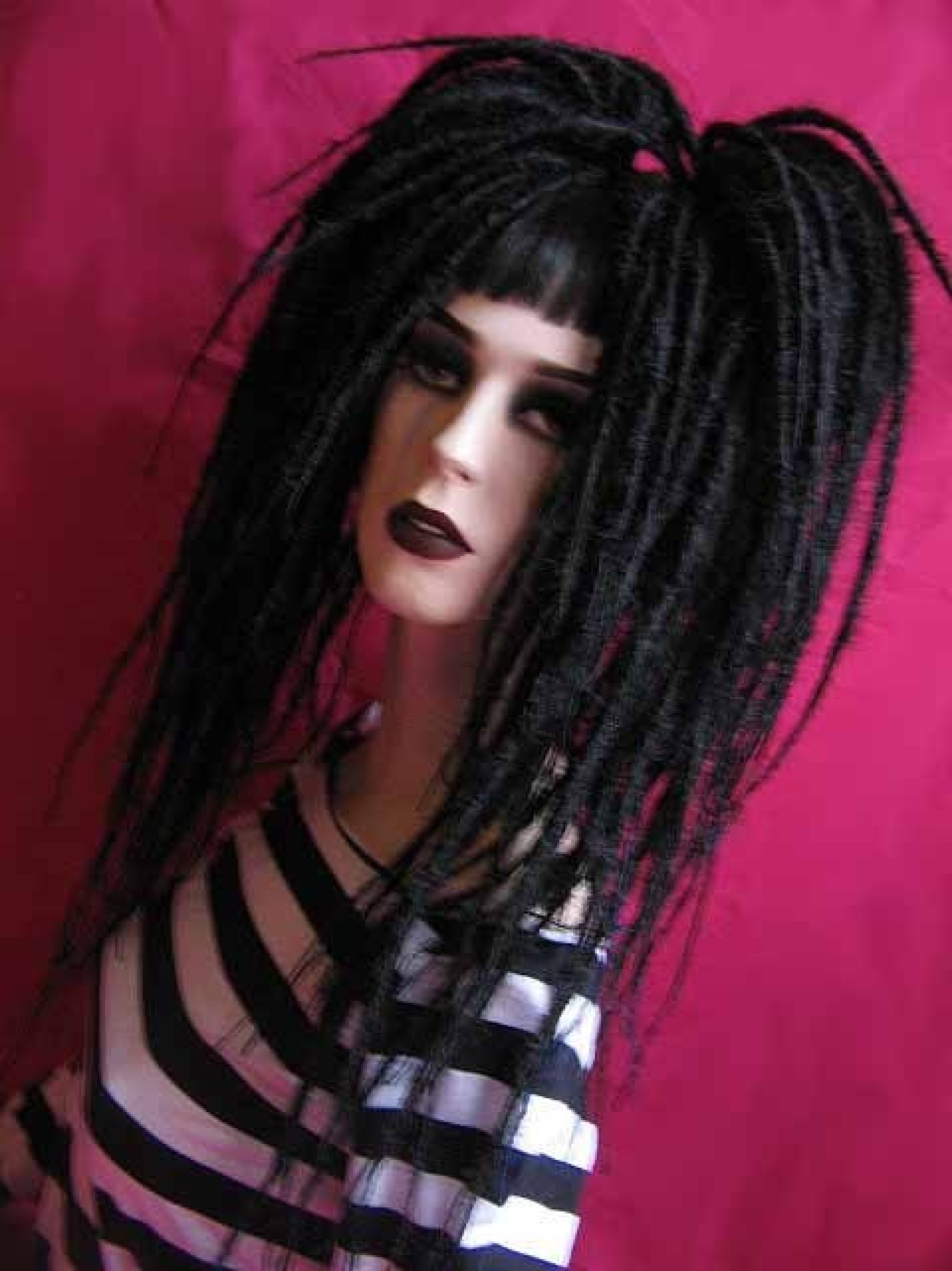 Synthetic Dread Falls in Black